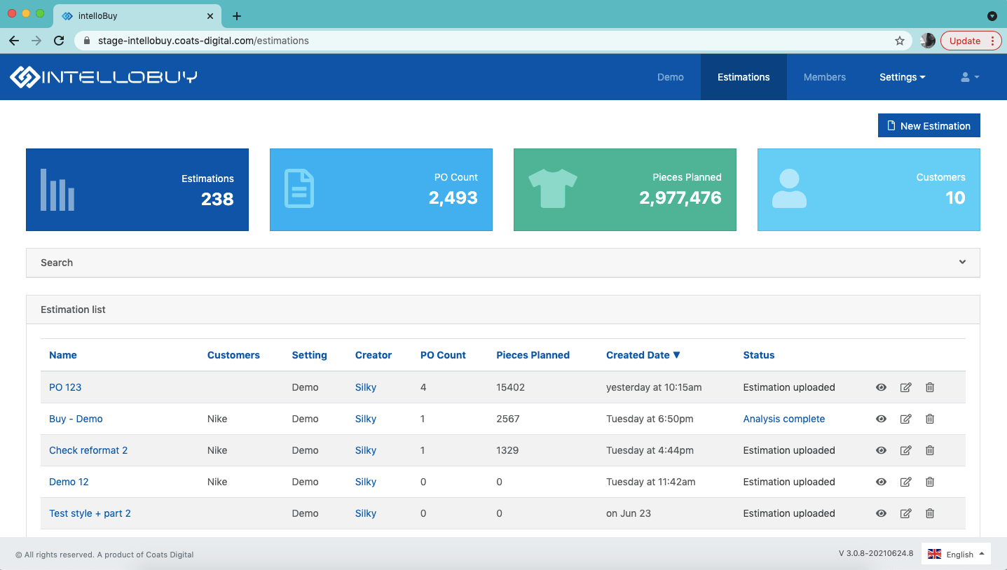 Fabric Optimisation Software - IntelloBuy - Coats Digital